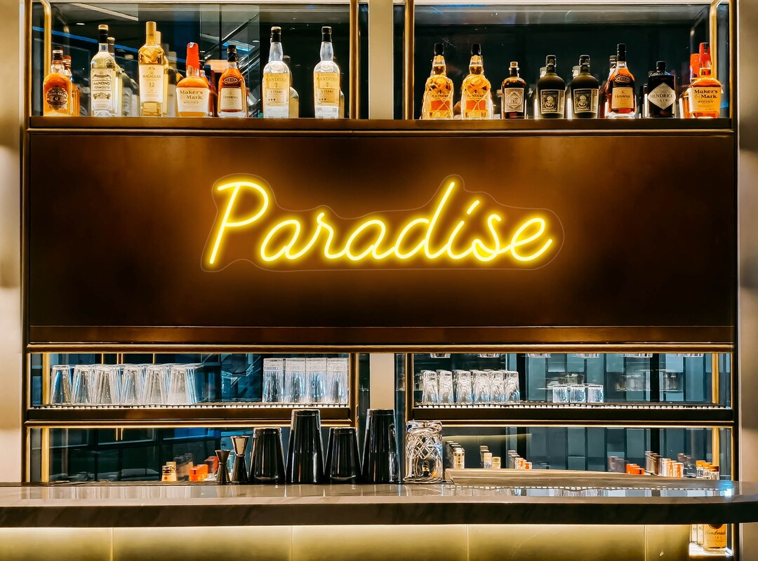 Paradise Neon Sign, Paradise Led Sign, Paradise Light Sign, Paradise ...