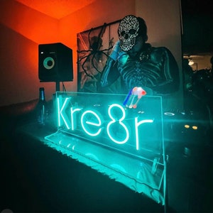 Dj Personalized Sign Dj Neon Sign Dj Led Sign Dj Light - Etsy