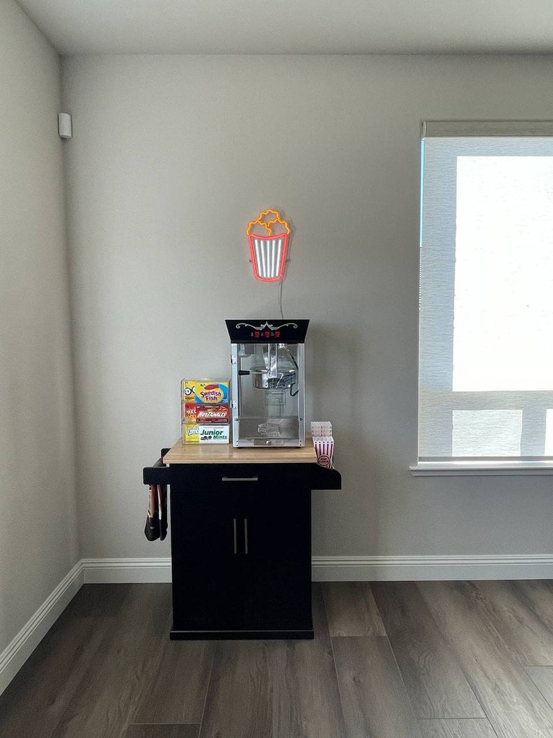 Popcorn Neon Sign Popcorn Light up Sign Popcorn Led Sign - Etsy