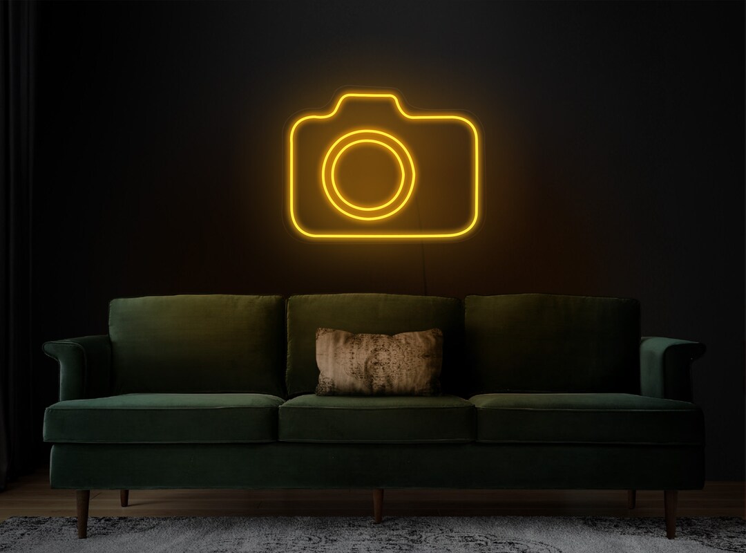 Camera Neon Sign, Camera Led Sign, Camera Light Sign, Photography Neon ...