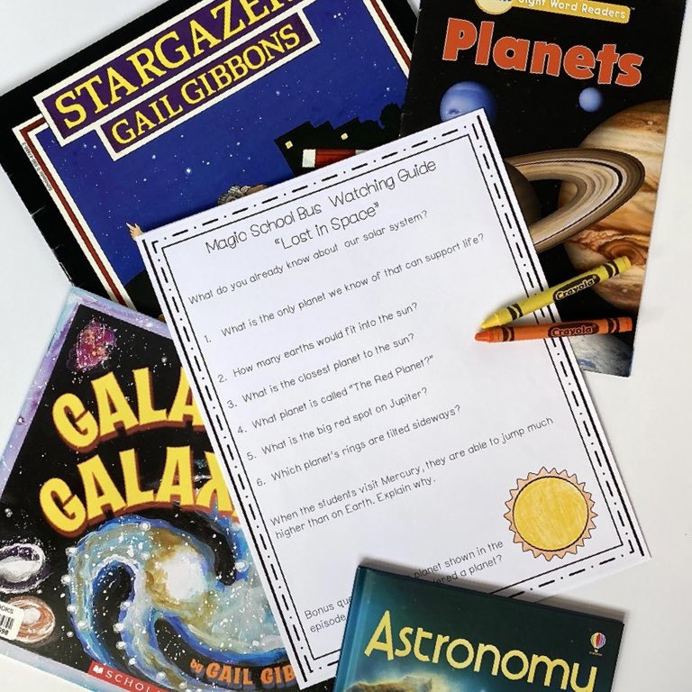 Magic School Bus Episode Guides - Worksheets for ALL Episodes - Etsy