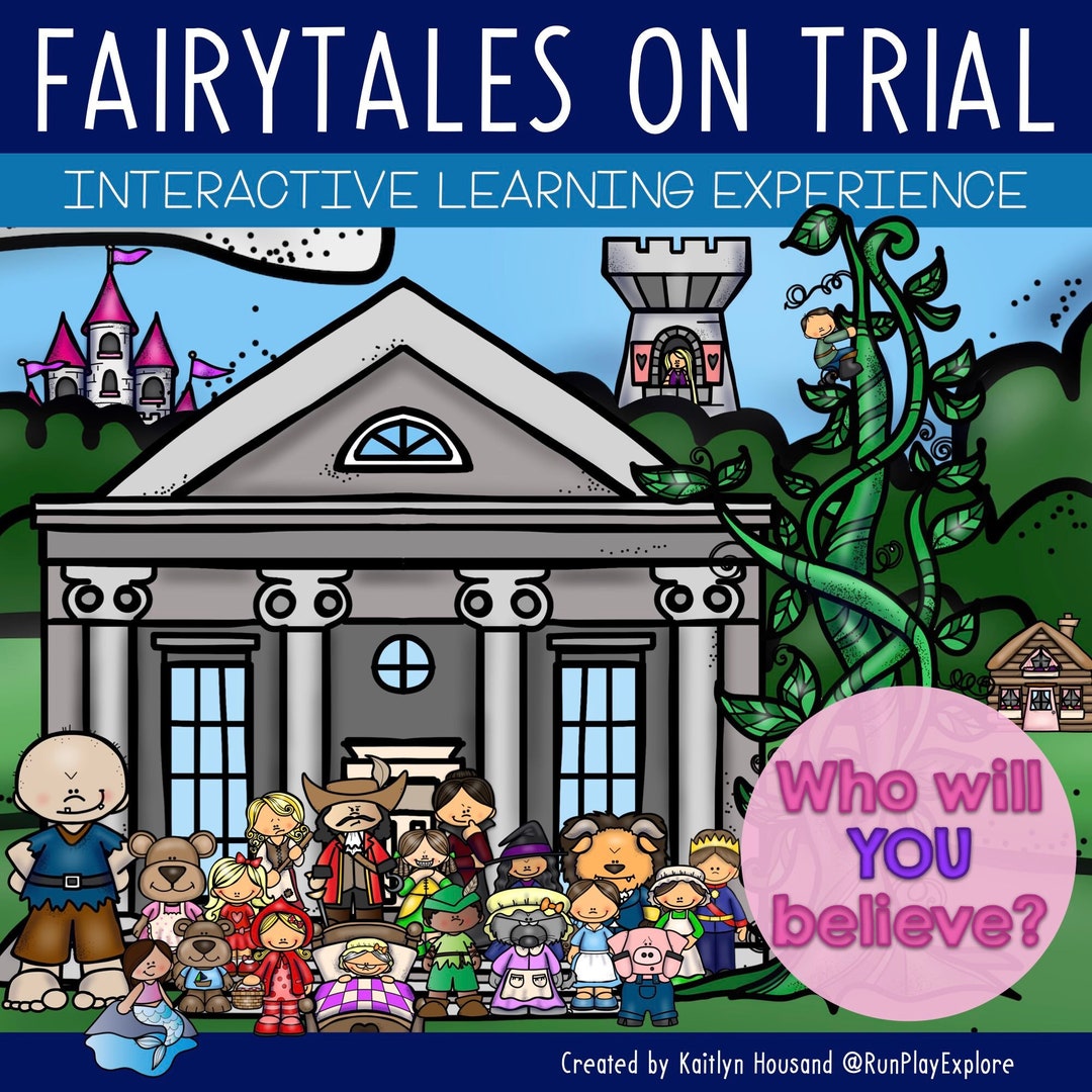 Fairy Tales on Trial (fractured Fairy Tales & Point of View) BUNDLE - Etsy