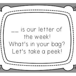 Letter of the Week Curriculum | Alphabet Activities and Lesson Plans - Etsy