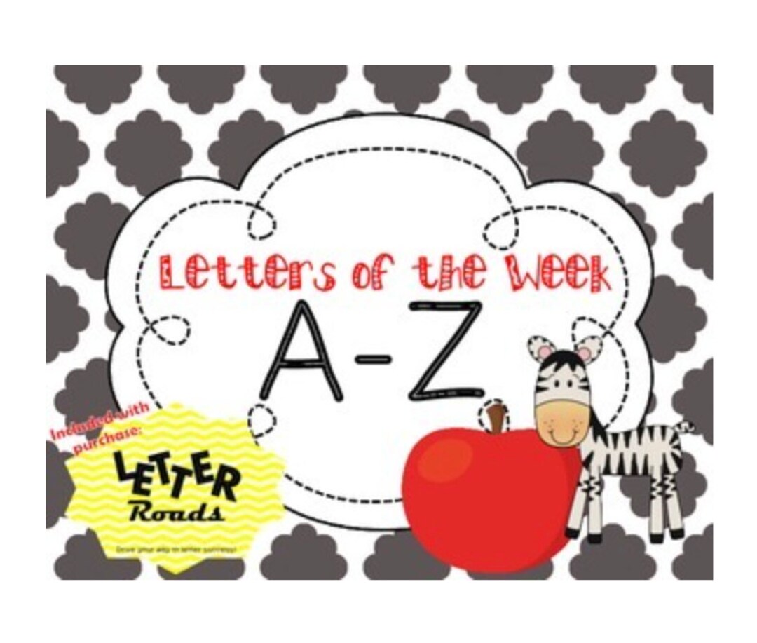 Letter of the Week Curriculum | Alphabet Activities and Lesson Plans - Etsy