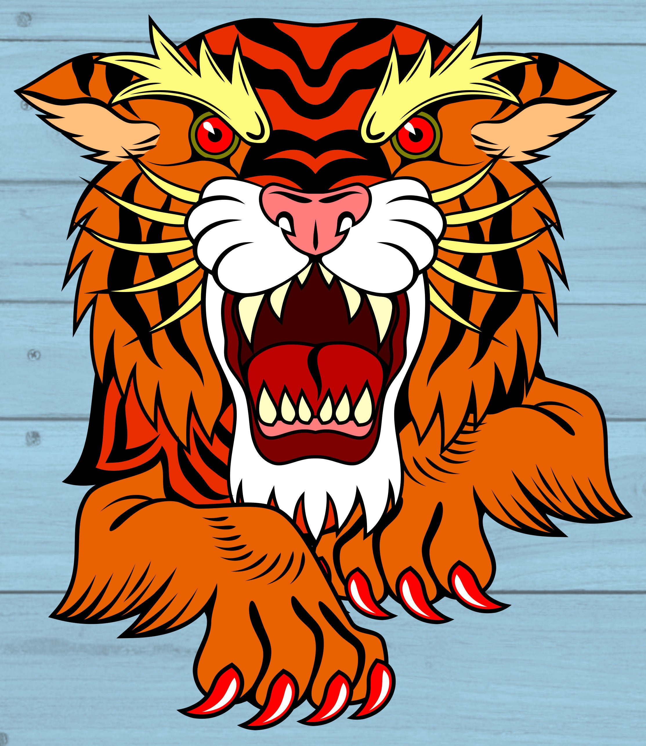 Grinning Tiger