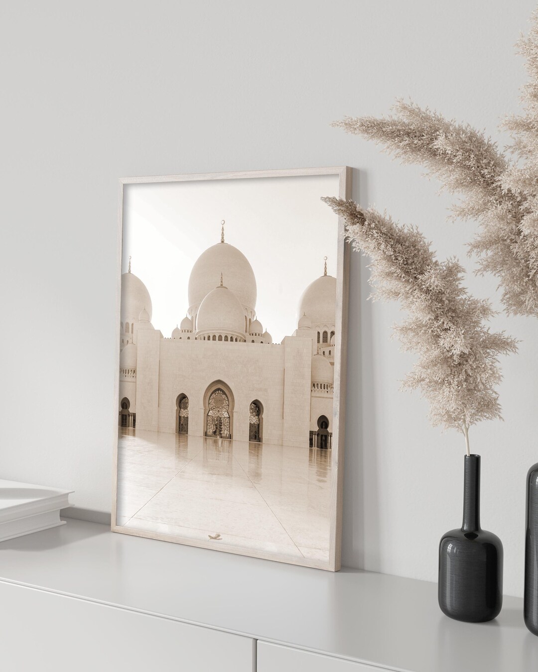 Sheikh Zayed Poster Islamic Murals Islamic Posters and - Etsy