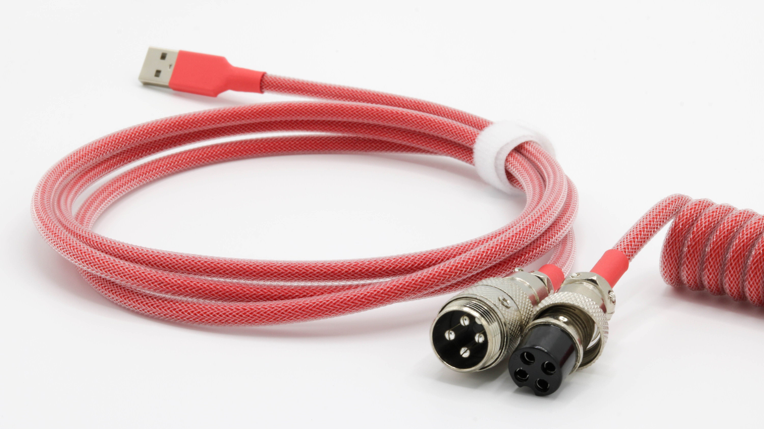 Coiled Detachable Cable GMK Classic Red - Etsy