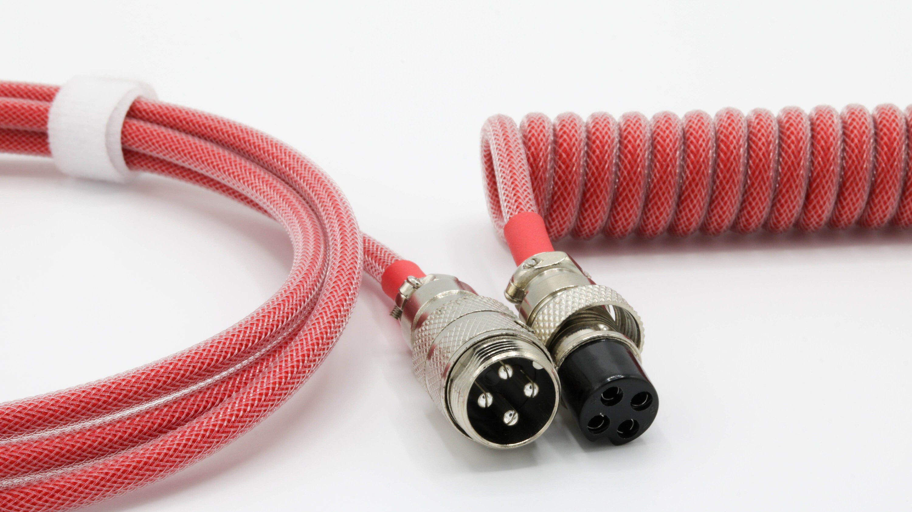 Coiled Detachable Cable - GMK Classic Red - Etsy