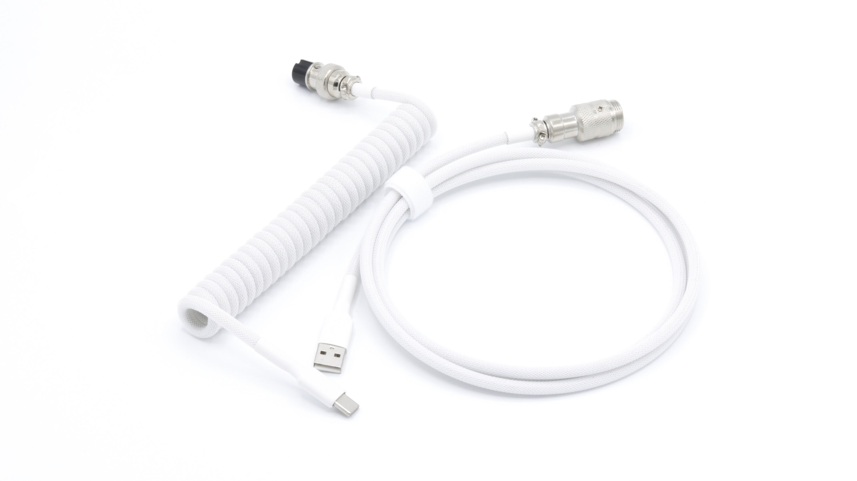 Coiled Detachable Keyboard Cable - Cream (white) - Etsy