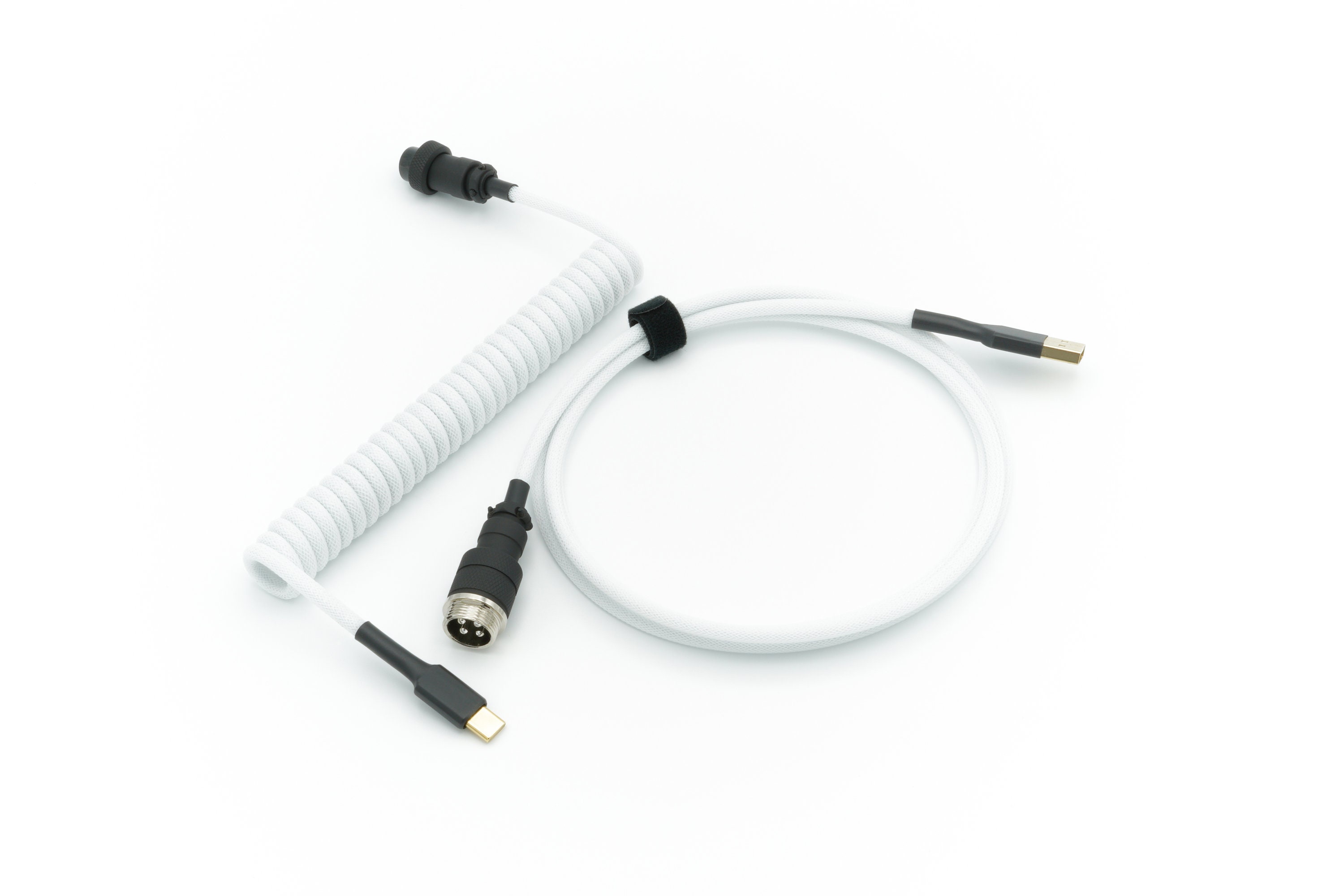 Coiled Detachable Keyboard Cable - Cream (white) - Etsy