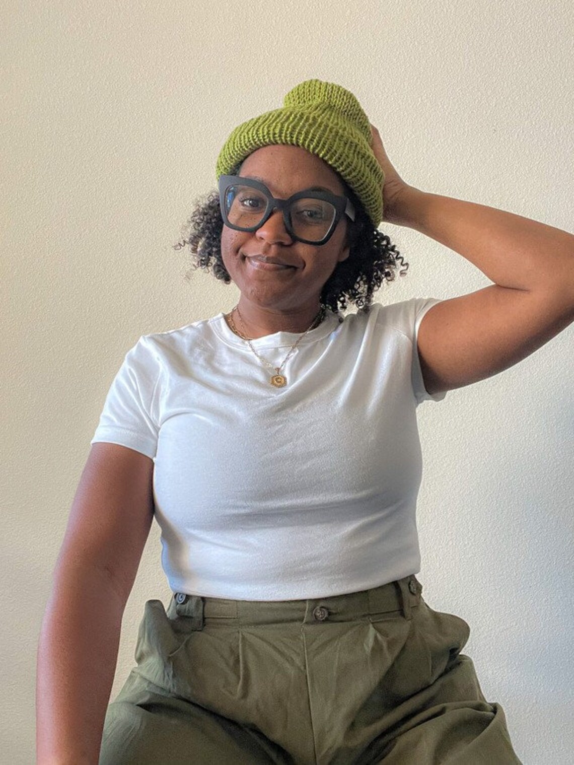 Fearless Knit Beanie | Sentro Knit Machine Beanie Pattern | Beginner ...