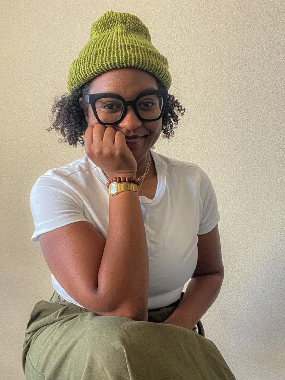 Fearless Knit Beanie | Sentro Knit Machine Beanie Pattern | Beginner ...