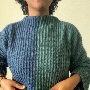 Split Stitch Sweater | Crochet Sweater | Beginner Pattern | Includes ...