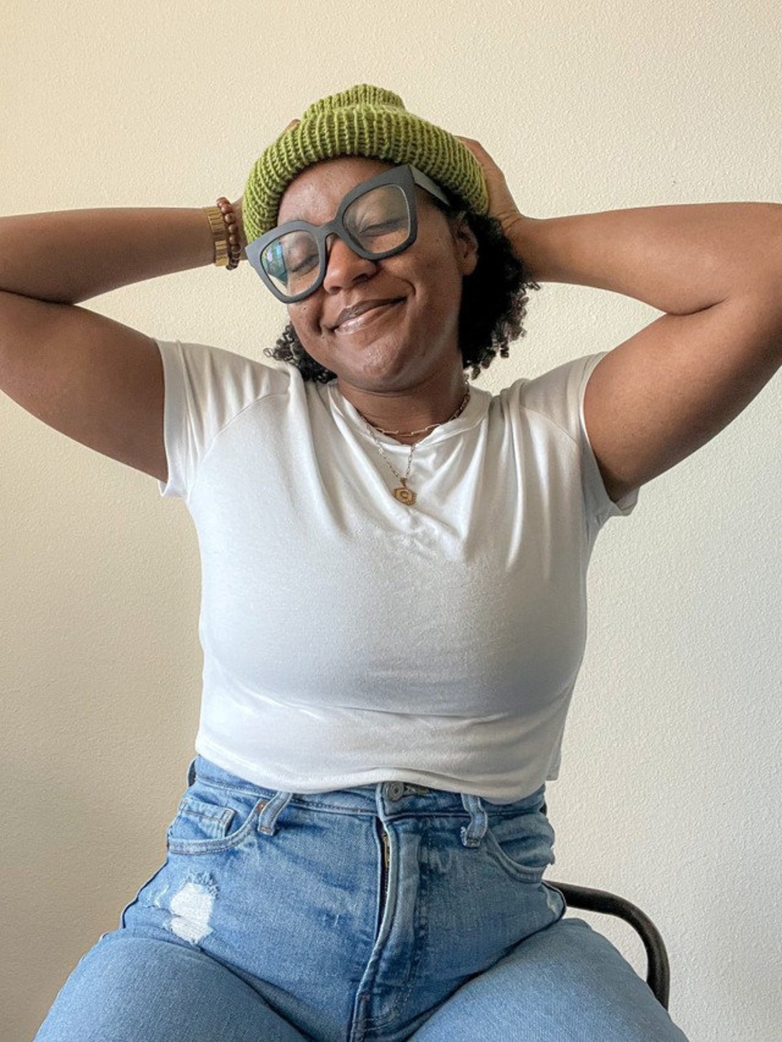 Fearless Knit Beanie | Sentro Knit Machine Beanie Pattern | Beginner ...