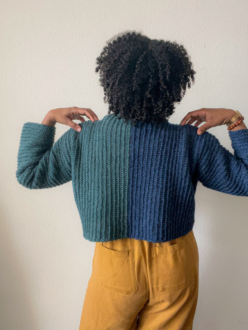 Split Stitch Sweater | Crochet Sweater | Beginner Pattern | Includes ...
