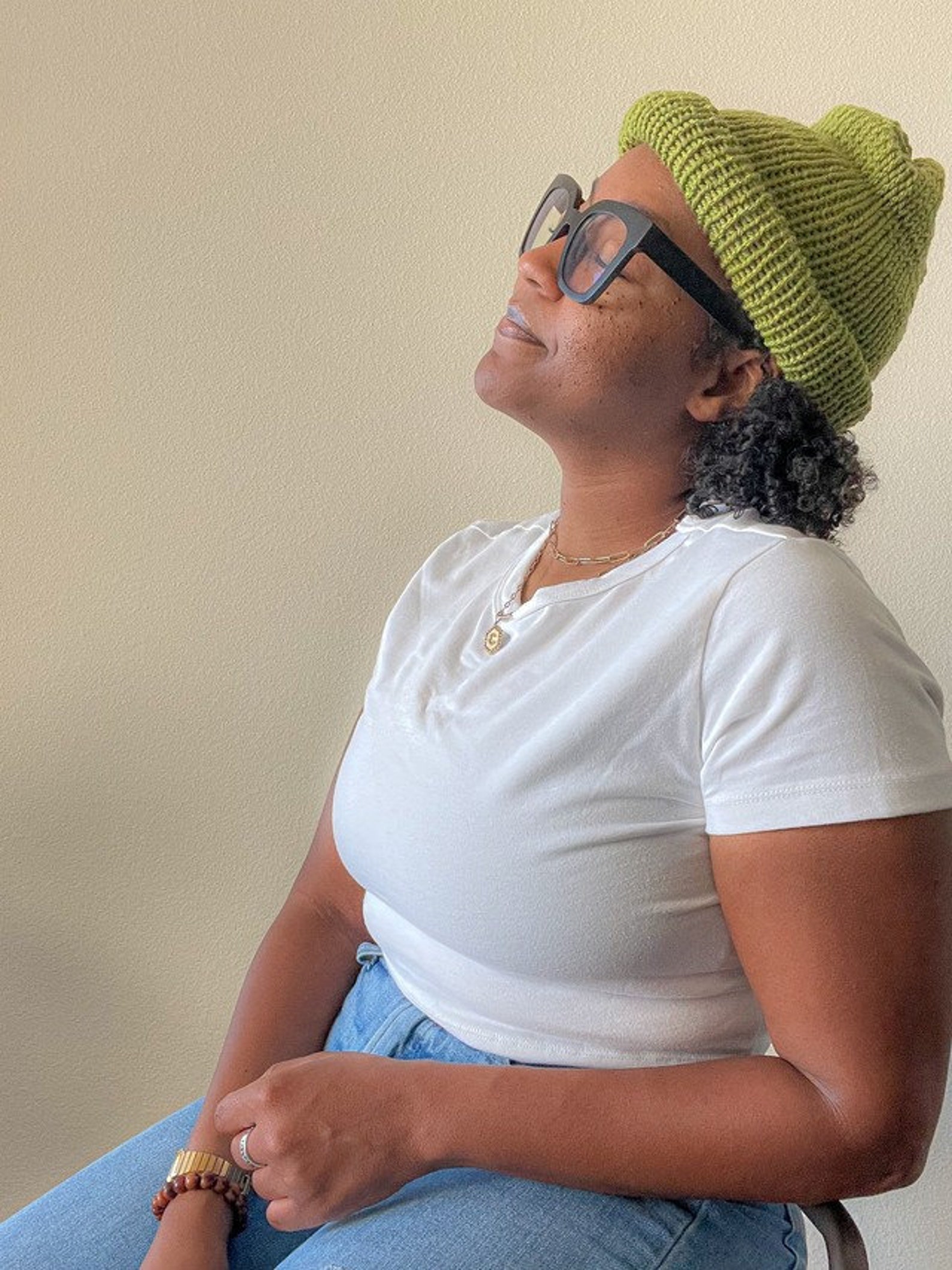 Fearless Knit Beanie | Sentro Knit Machine Beanie Pattern | Beginner ...