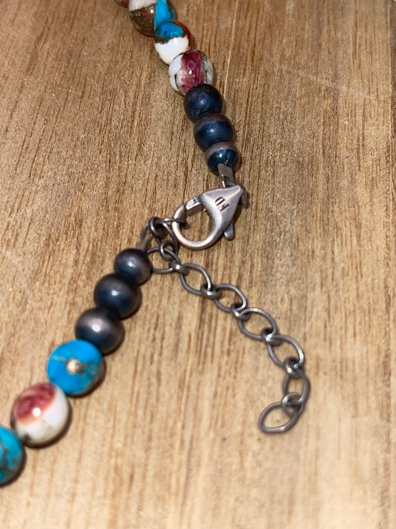 Multi-colored Beaded Necklace - Etsy