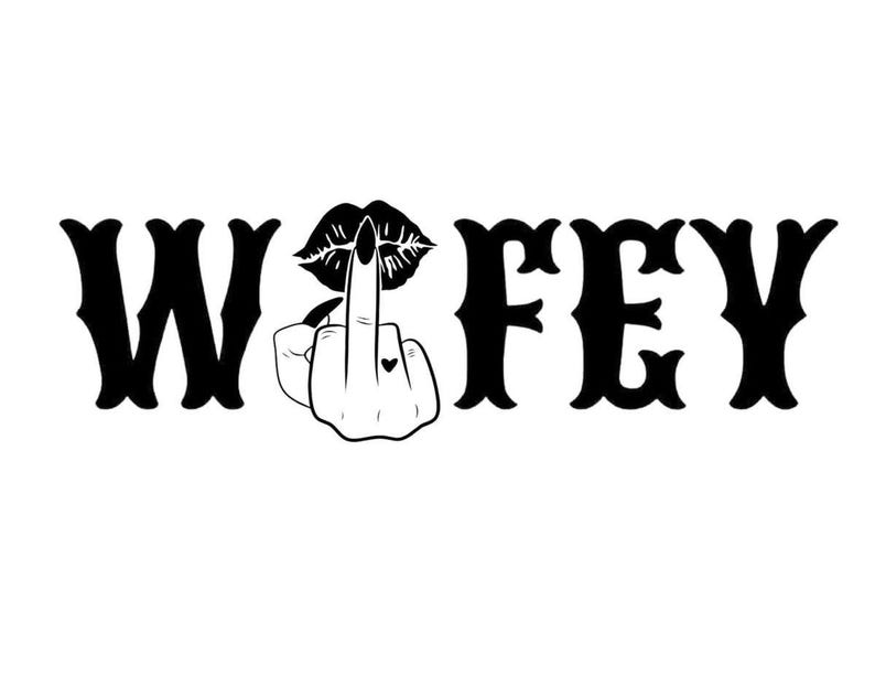 Wifey Vinyl Decal - Etsy