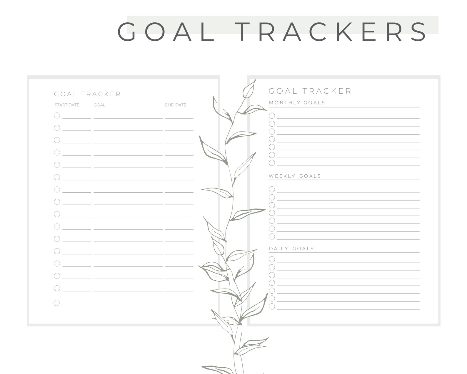 Ultimate Planner Templates, Entire Printable Collection, Printable ...