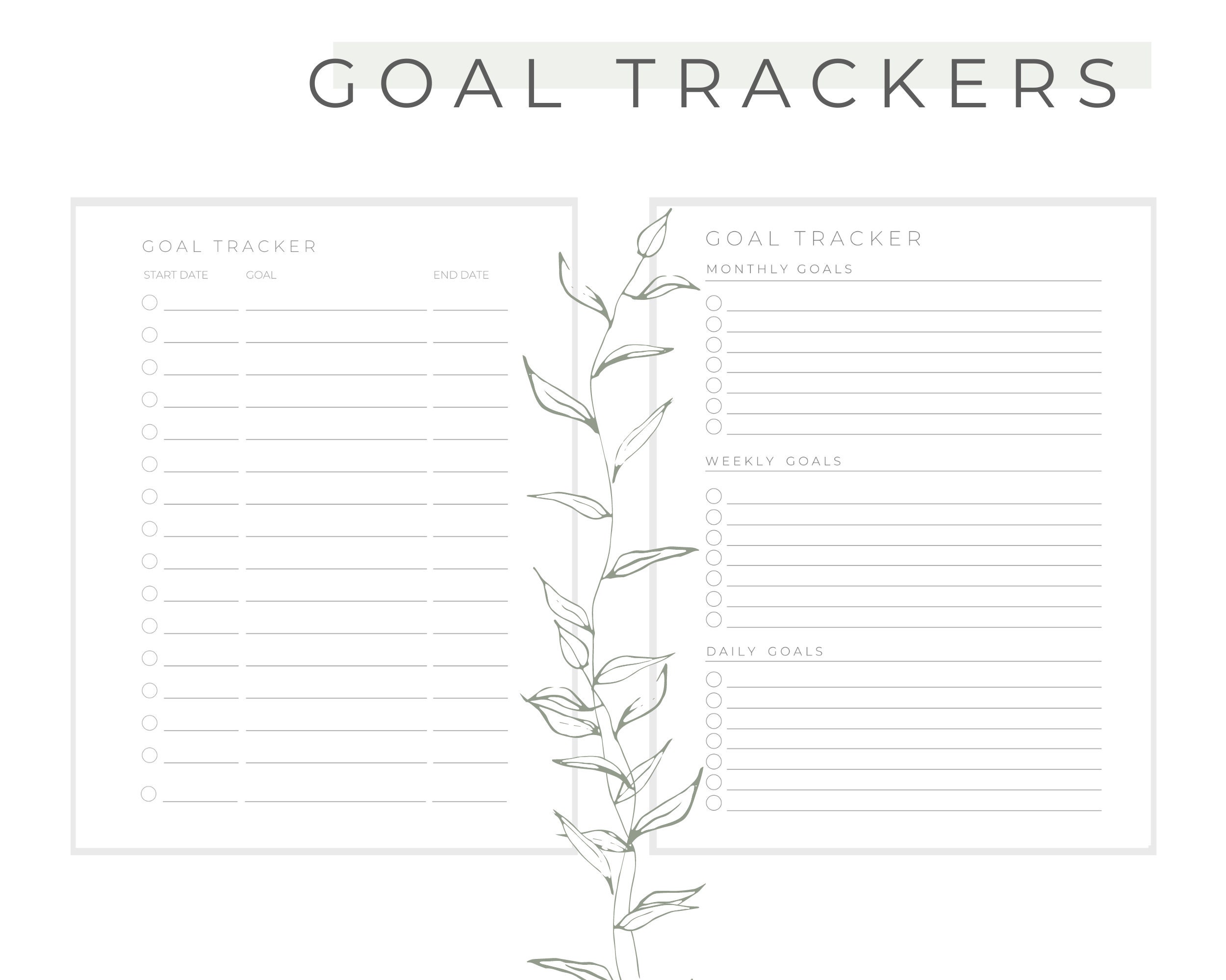 Ultimate Planner Templates, Entire Printable Collection, Printable ...