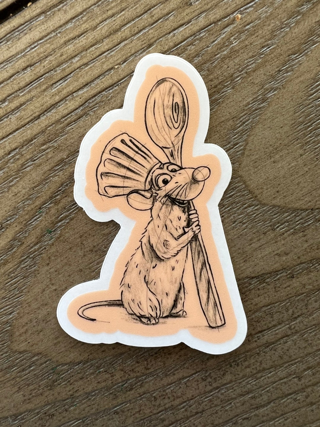 Remy Sticker Disney Parks-inspired Sticker - Etsy