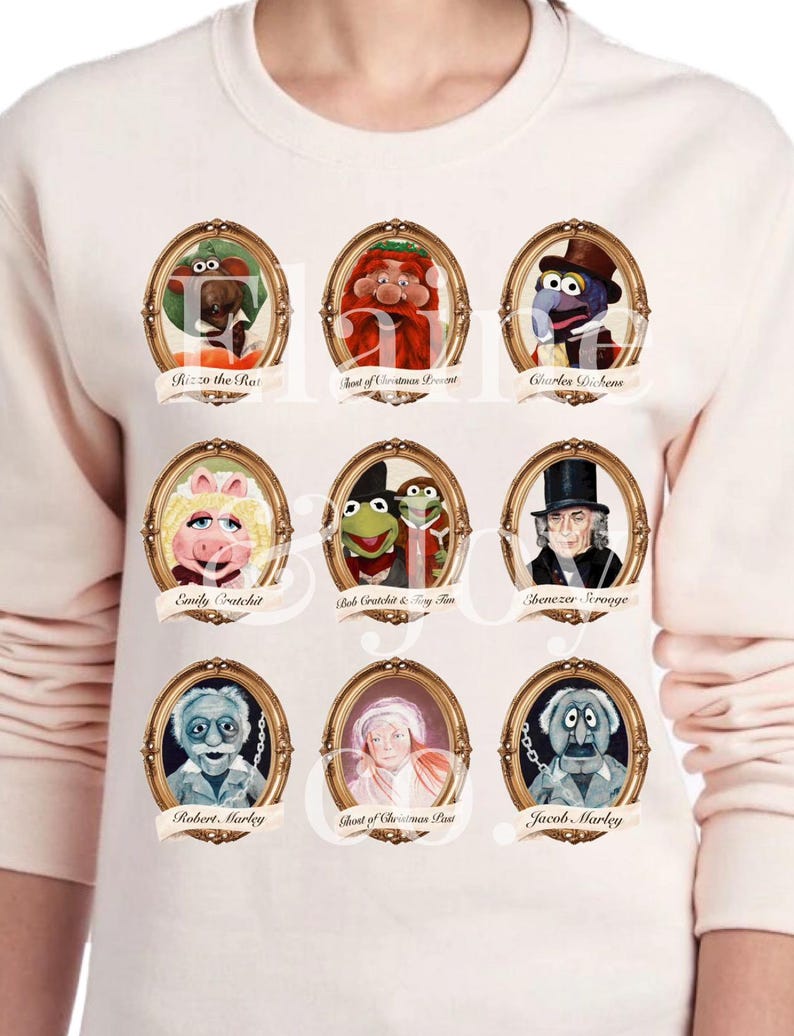 Muppets Christmas Carol Inspired Sweatshirt - Etsy