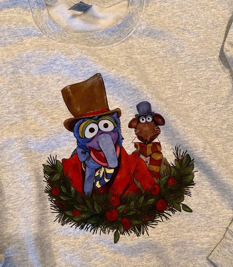 Muppets Christmas Carol Inspired Sweatshirt - Etsy