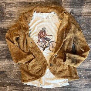 Muppets-inspired Kermit on Bike Graphic Tee, Muppets Inspired, Autumn ...