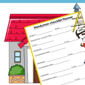 Home Renovation Handyman Checklist- Keeping Your Projects Organized ...