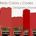 Top 9 Red Paint Colors Designers Use - Get That Designer Look - Etsy