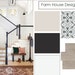 1- Farmhouse PDF With Color Paint Codes and Floor Materials - Etsy