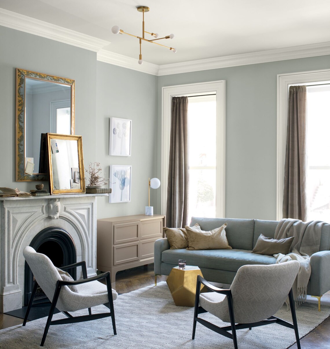 Top 11 Cool Grays Paint Colors Designers Use - Get That Designer Look ...