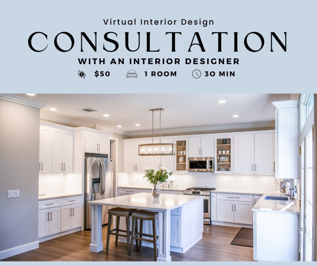 Virtual Interior Design Consultation - Etsy