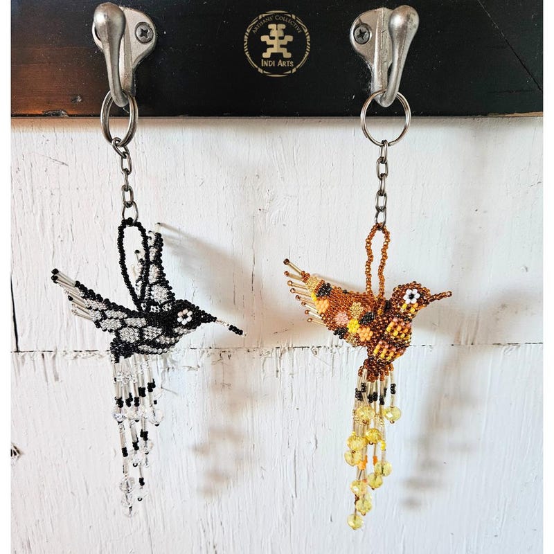 Beaded Hummingbird - Etsy