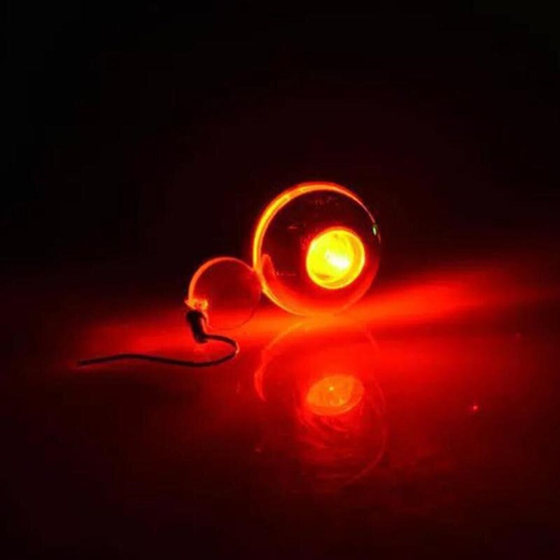 1 par de mujeres luz roja o amarilla LED intermitente colgante | Etsy