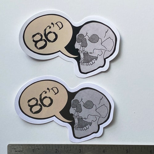 86 Will to Live Sticker - Etsy