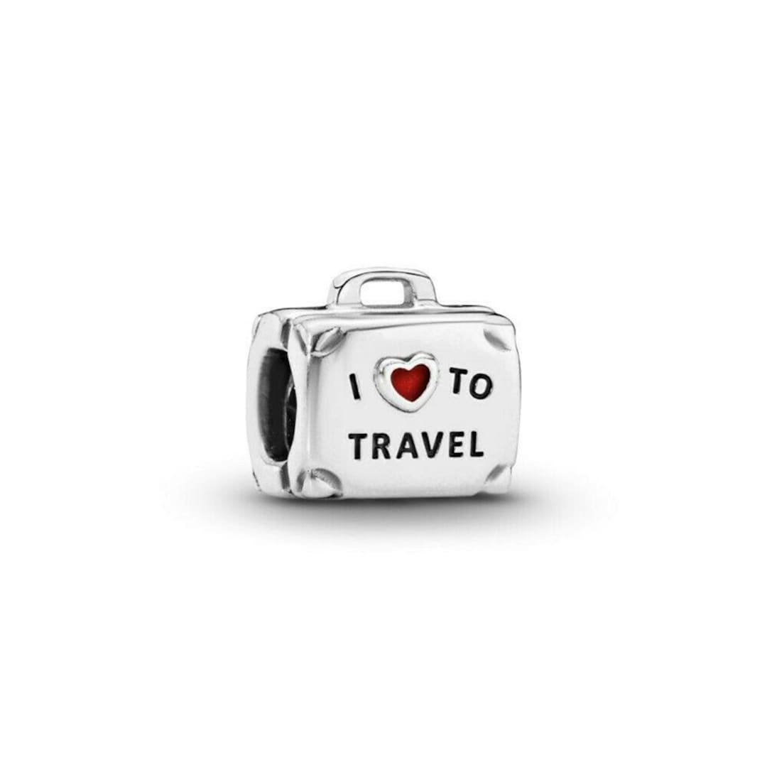 Pandora I Love to Travel Suitcase Limited Edition Silver Charm - Etsy