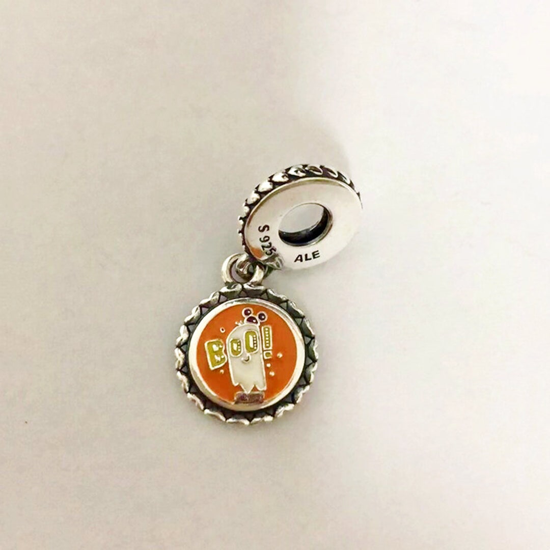 Pandora Charm Parks Halloween Double Sides Ghost & Minnie - Etsy