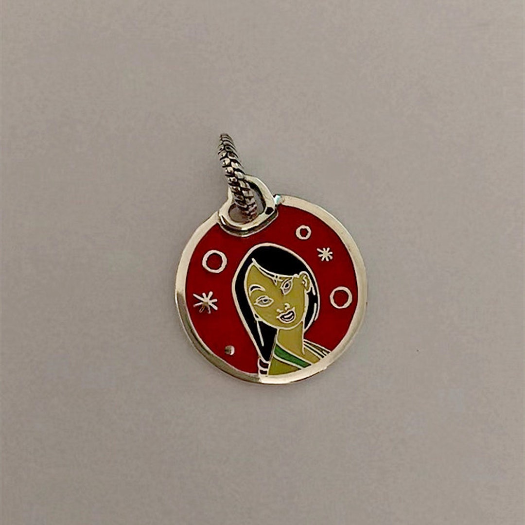 925 Silver Pandora Ale Princess Mulan Pendant - Etsy