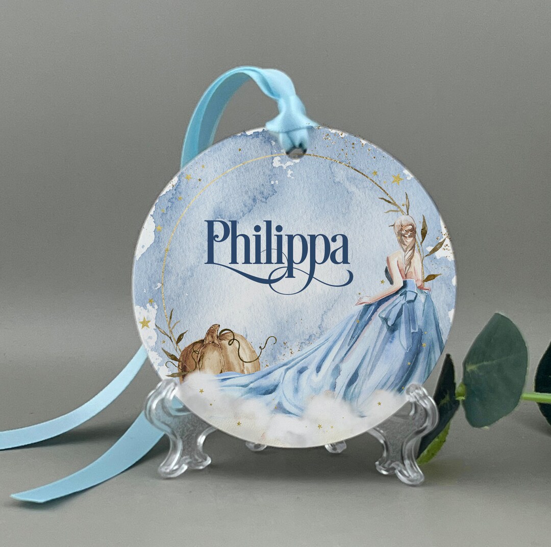 Personalised Cinderella Room Decoration, Fairytale Tree Ornament ...