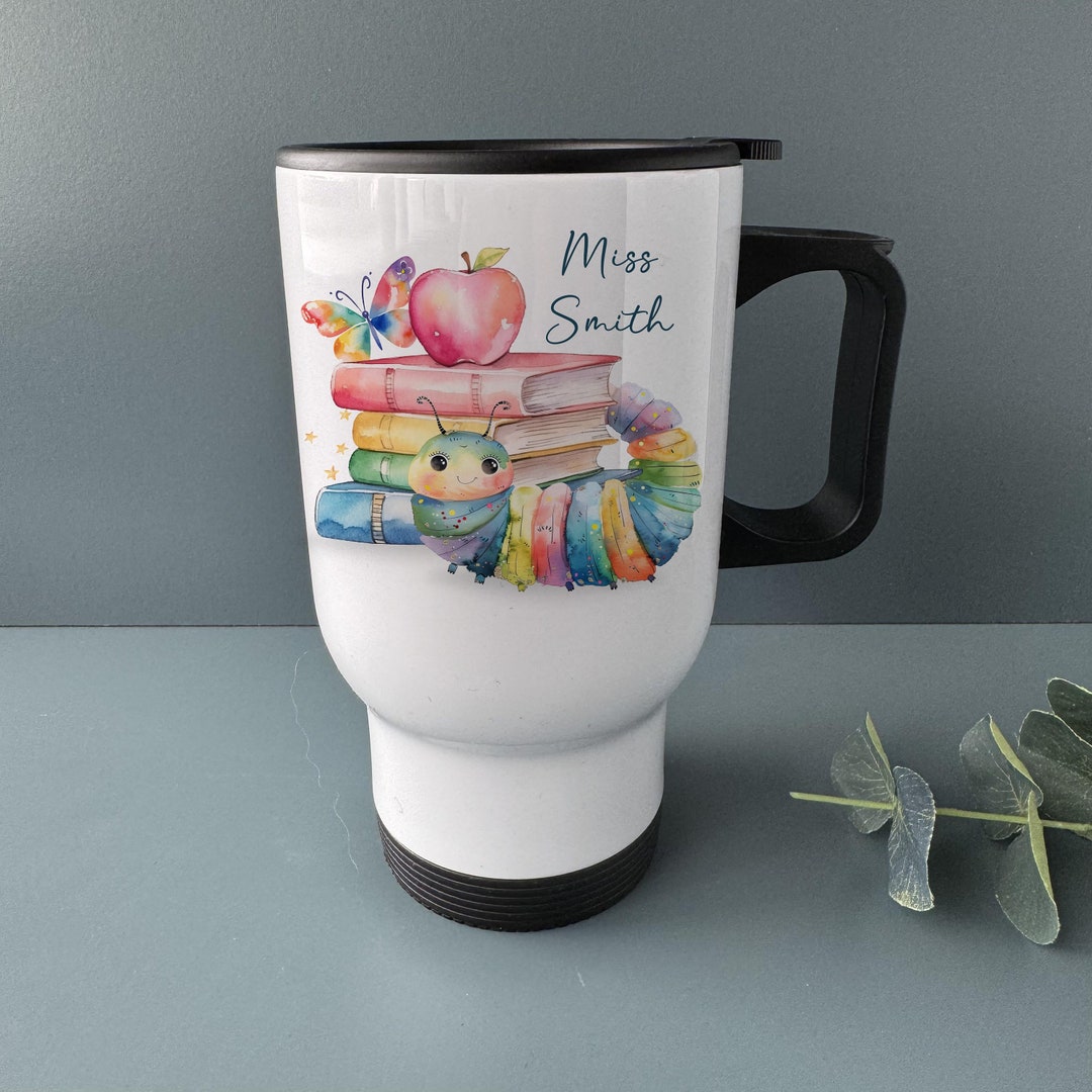 Personalised Teacher Gift, Teacher Travel Mug, Teacher Present, Best ...