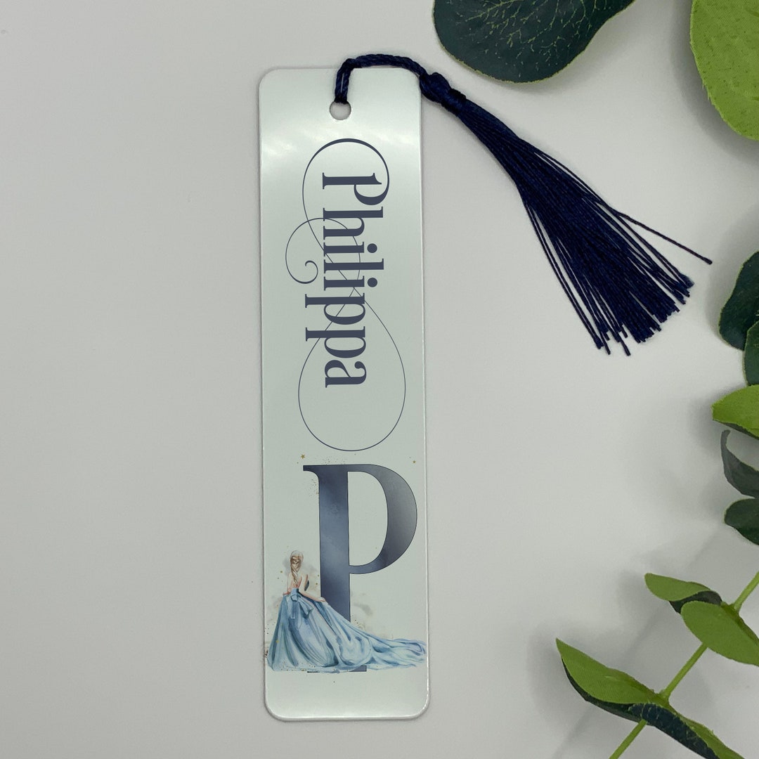 Personalised Cinderella Bookmark, Fairytale Book Mark, Aluminium ...