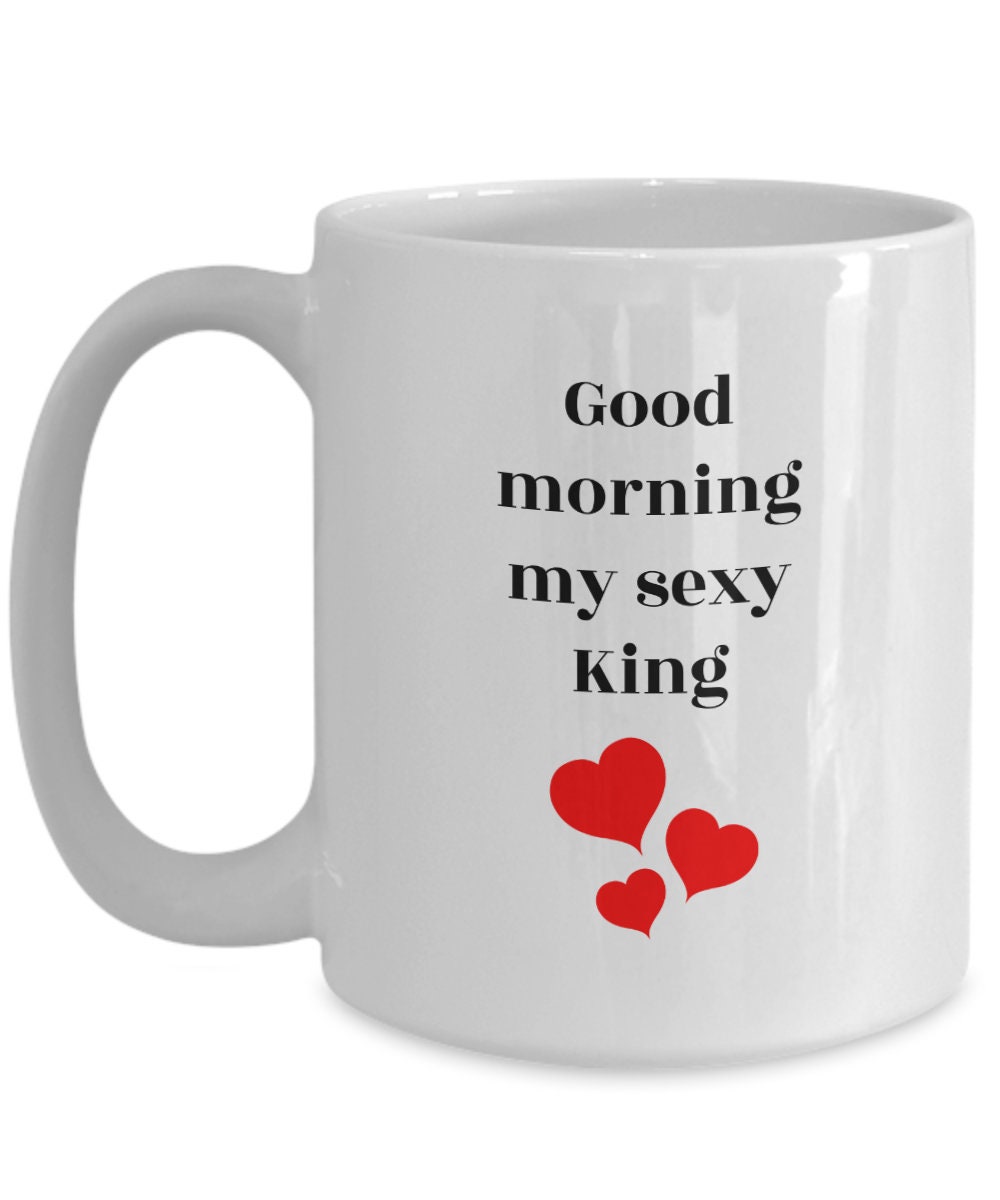 My King, Anniversary Gifts, Anniversary Mug, Gift for Him, Gift for ...