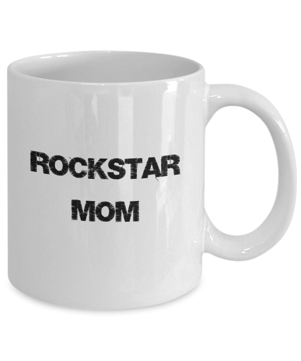 Rockstar Mom Mug Coffee Cup Mothers Day Gift Idea Funny - Etsy UK