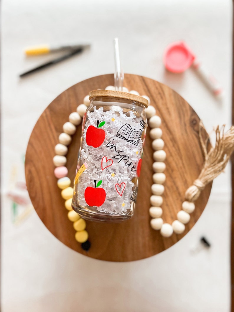 Teacher Appreciation Cup-teacher Gift-teach Grow - Etsy