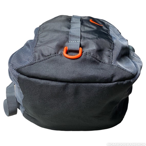 Rare!! Vintage NIKE Sport Mini Backpack Black And Ora… - Gem