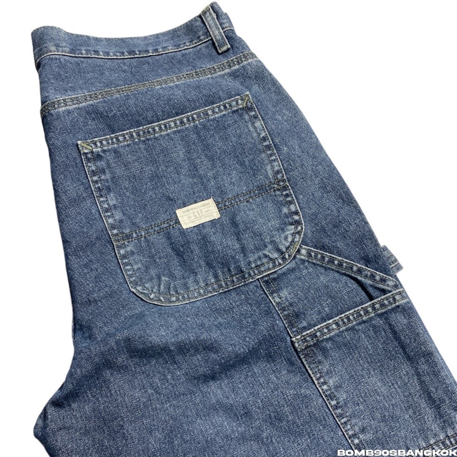 Vintage GAP Carpenter Jeans: Y2K Skateboard Style, Made in USA (36x32) - Etsy