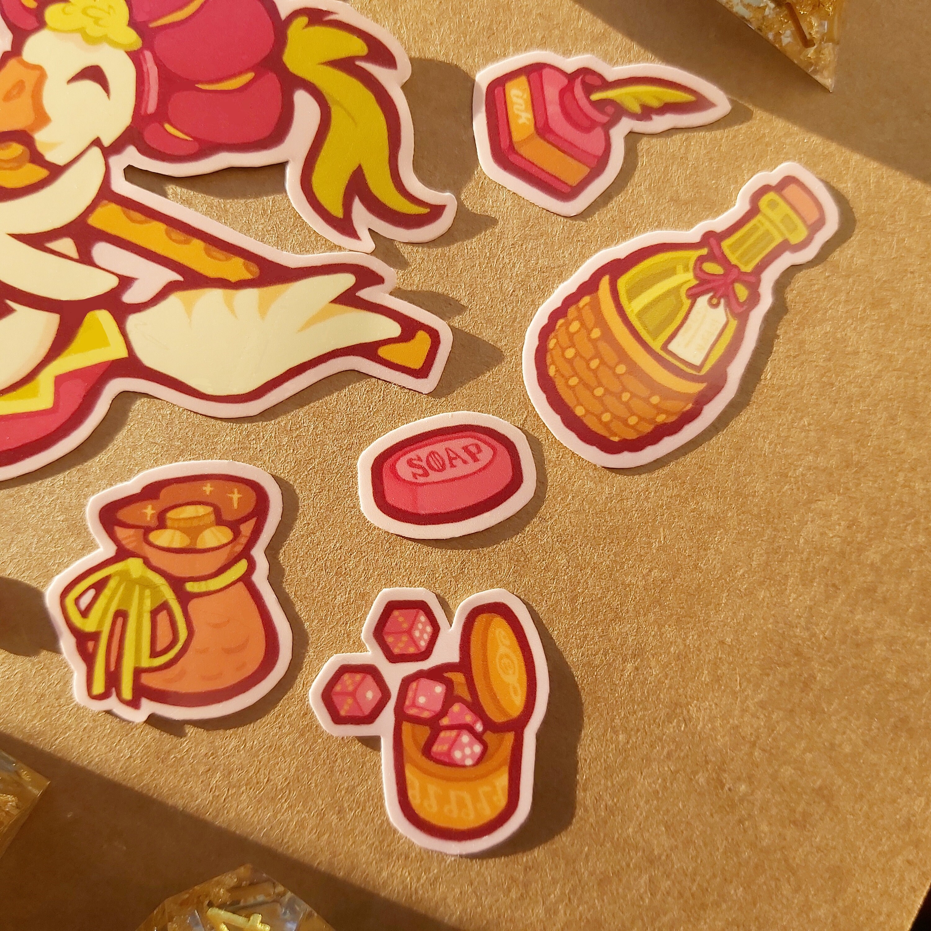 Bard Duck Dnd Vinyl Sticker Set - Medieval Fantasy Decal (dungeons and ...