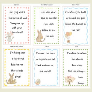 Easter BILBY Scavenger Hunt for Kids, Indoor Outdoor Treasure Hunt ...