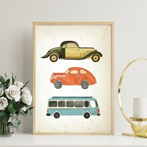 Vintage Travel Prints, Vintage Transport Nursery Print, Nursery Gallery ...